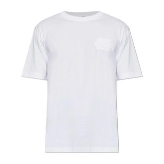 Etro T-Shirt mit Logo - - Tops - Herren - Wei&szlig; - XL