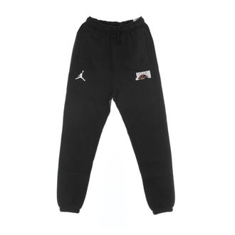 Nike Jordan Homme, Pantalons, Noir, Taille: XL Pantalon de Surv&ecirc;tement en Molleton Sport Noir/Blanc