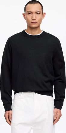 Arket Feinstrickpullover Aus Merinowolle -Blau