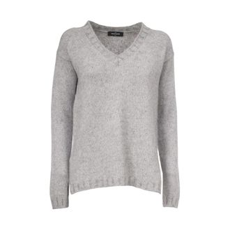 Gran Sasso Damen Pullover aus reinem Kaschmir - - Knitwear - Damen - Grau - S