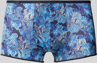 HOM Slim Fit Trunks mit Logo-Detail