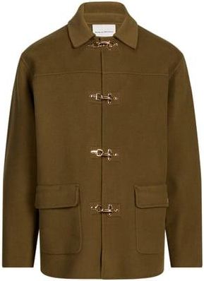 Drôle de Monsieur Veste Caban en laine mélangée