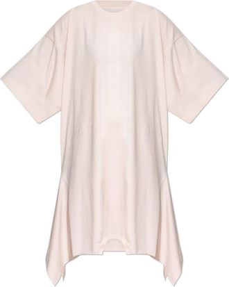 Maison Margiela Femme, Robes, Rose, Taille: 40 FR Asymmetrical Cut Dress