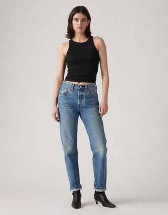 Levi's 501 - Pretty Pleasing - Jeans f&uuml;r Damen in Blau