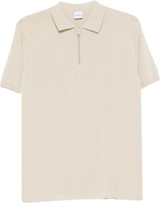 Aspesi Homme, Tops, Beige, Taille: M Polo Zipp&eacute;