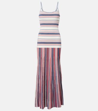 Faithfull The Brand Maxikleid Citara aus einem Baumwollgemisch