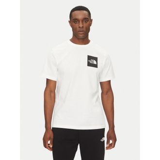 The North Face T-Shirt Fine NF0A8A6M Weiß Regular Fit