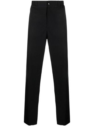 Lanvin pantalon droit à taille haute - Noir