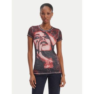 Guess T-Shirt W6RI50 KCCG0 Bunt Regular Fit