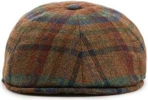 Saison 1865 Casquette plate en laine vierge