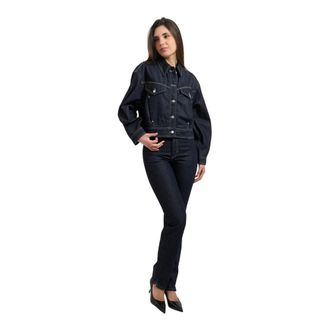 HUGO BOSS Femme, Vestes, Bleu, Taille: 38 FR Boss Manteaux