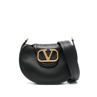 Valentino Garavani VLogo Signature-plaque Shoulder Bag