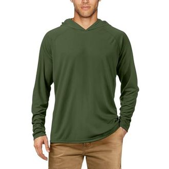 Generic Sweat-shirt &agrave; col rond pour homme - Pull dhiver &agrave; manches longues - Coupe ample - Haut de base - Mode d&eacute;contract&eacute;e - Veste de sport - Manches courtes,