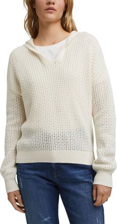 Esprit Damen 071CC1I311 Pullover, 290/LIGHT BEIGE, S