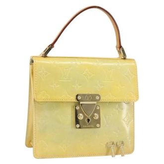 Louis Vuitton Sac &agrave; main en cuir Pre-owned - Femme - Pre-owned - Jaune - Taille: ONE Size