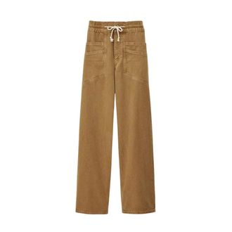 BA&SH Femme, Pantalons, Brun, Taille: 40 FR Pant Fima