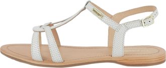 Les Tropeziennes LES TROPEZIENNES PAR M. BELARBI Damen Hacklio Sandalenschuhe, Wei&szlig;e Schlange, 36 EU