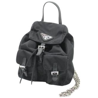 Prada Pre-owned Vintage Rucksack - - Pre-owned - Damen - Schwarzk - ONE SIZE