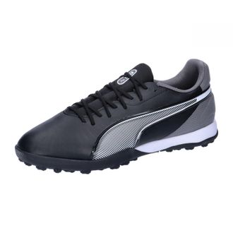 Puma Unisex Adults King Match TT Soccer Shoe, PUMA Black-PUMA White-COOL Dark Gray, 42.5 EU