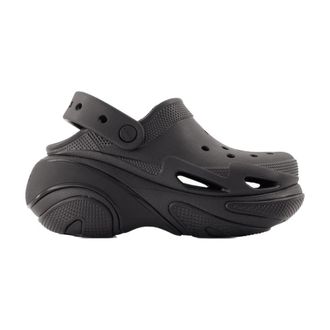 Crocs Schwarze Bubble Crush Sandalen - Synthetik - - Shoes - Damen - Schwarzk - 37 EU