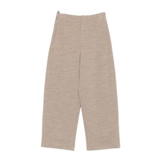 Max Mara Damen, Hosen, Beige, LGr&ouml;&szlig;e