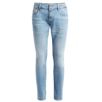 Guess Homme, Jeans, Bleu, Taille: W32 L32 Jean Slim-fit D&eacute;lav&eacute; Bleu Clair