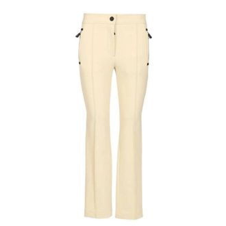 Moncler Slim-fit Hose - - Trousers - Damen - Wei&szlig; - XS