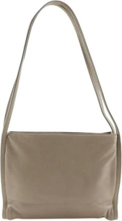 Loewe Sac bandouli&egrave;re en agneau Pre-owned - Femme - Pre-owned - Beige - Taille: ONE Size