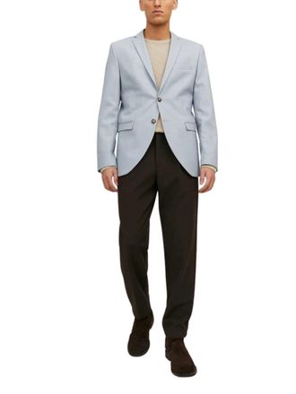 Jack & Jones Herren JPRFRANCO Blazer NOOS Anzugjacke 12199891,Evening Haze/Fit:super Slim Fit,52