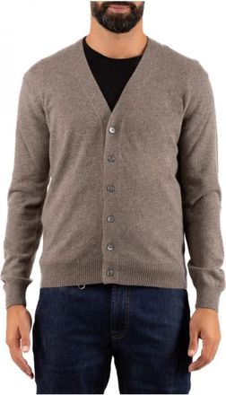 Daniele Fiesoli Homme, Pulls, Brun, Taille: M Cardigan