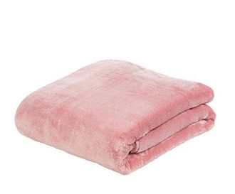 G&ouml;zze Couverture Douillette Premium Cashmere-Feeling, 500 g/m&sup2;, 180 x 220 cm - Rose poudr&eacute;