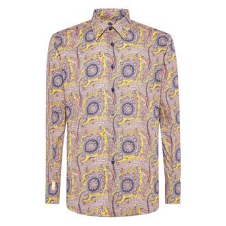 Billionaire Boys Club Homme, Chemises, Multicolore, Taille: XS Shirt Slim Fit Paisley