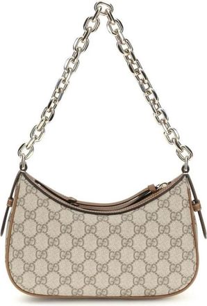 Gucci GG Supreme Canvas Umh&auml;ngetasche - - Bags - Damen - Beige - ONE SIZE
