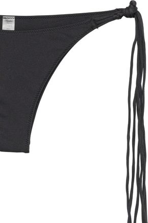 Frankies Bikinis Tie-Side Briefs Bikini Set - Black