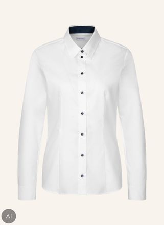 Seidensticker Seidensticker Klassische Bluse weiss