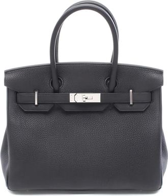 Hermès Birkin Handtasche 30cm - Schwarz