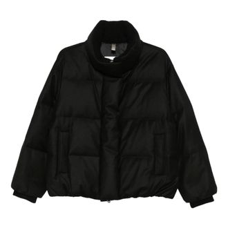 Duno Femme, Vestes, Noir, Taille: 42 FR Doudoune matelass&eacute;e
