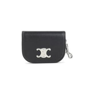 Celine Portemonnaies - Nano Besace Triomphe Keyring - Gr. unisize - in Schwarz - für Damen