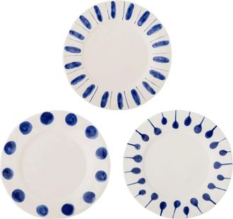Bloomingville Assiettes Linora - Set de 3 Bloomingville