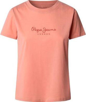 Pepe Jeans London Macy T-Shirt, Rose (Rose délavé), S Femme