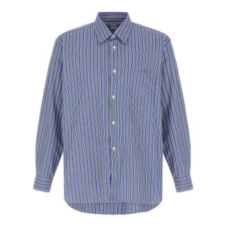 Comme Des Gar&ccedil;ons Hemd mit vertikalen Streifen - - Shirts - Herren - Blau - M