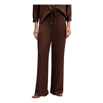 Joseph Ribkoff Hose mit weitem Bein und hoher Taille - - Trousers - Damen - Braun - 2XL