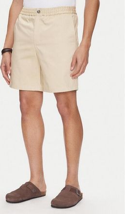 Ami Stoffshorts HSO303.CO0103 Beige Regular Fit