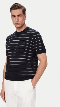 HUGO BOSS T-Shirt Kanacho 50561004 Dunkelblau Regular Fit
