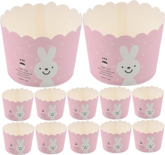 Cabilock Muffinförmchen Lebensmittelechtes Papier Hitzebeständig Backzubehör Für Kuchen Dessert Backformen 100 Stück