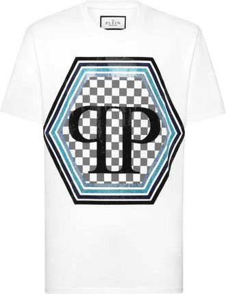 Philipp Plein Herren, Oberteile, Weiß, 2XLGröße