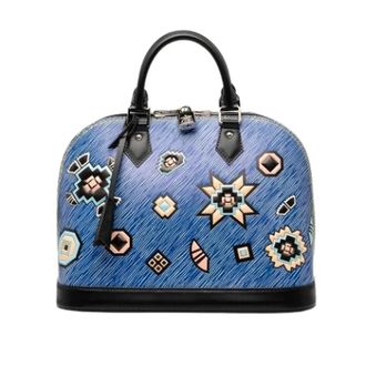 Louis Vuitton Pre-owned Denim Aztec Alma PM - - Pre-owned - Damen - Blau - ONE SIZE