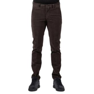 BRIGLIA 1949 Slim-Fit-Hose - - Trousers - Herren - Braun - M
