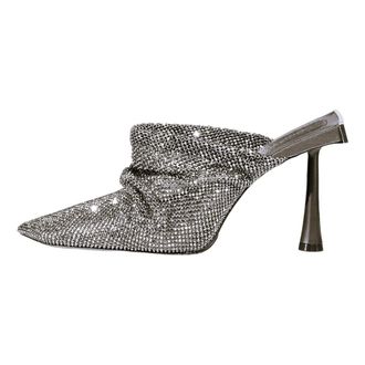 Benedetta Bruzziches Femme, Chaussures, Gris, Taille: 40 EU Heeled Mules