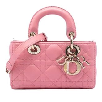 Dior Sac Mini Lady D-Joy Pre-owned - Femme - Pre-owned - Rose - Taille: ONE Size